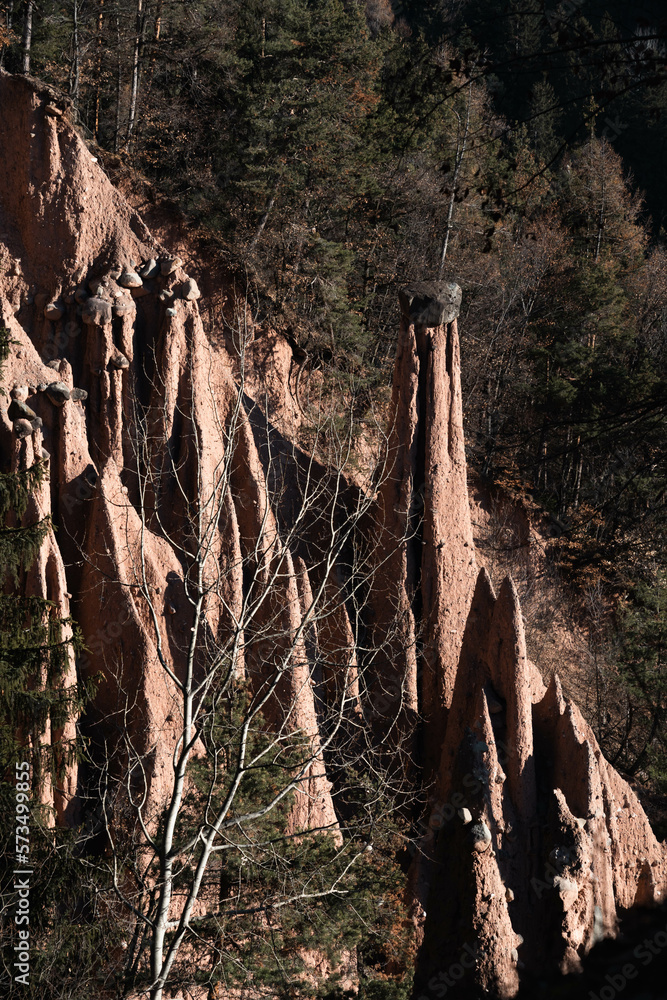 The tallest and most beautifully shaped earth pyramids in Europe ...