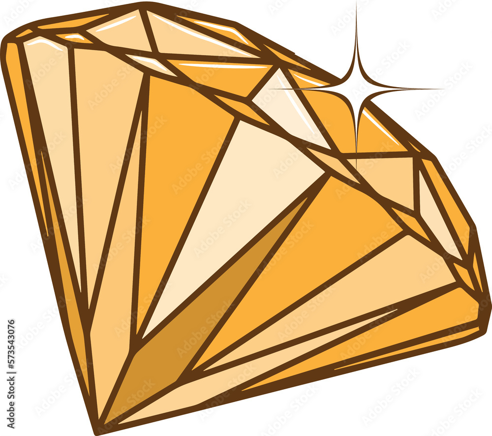 Diamond png graphic clipart design Stock Illustration | Adobe Stock