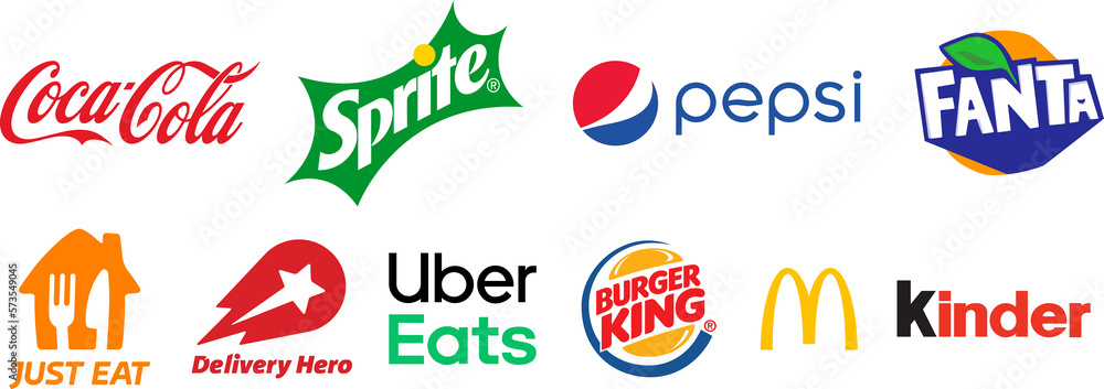 Most popular famous and biggest world company logo brands on ...