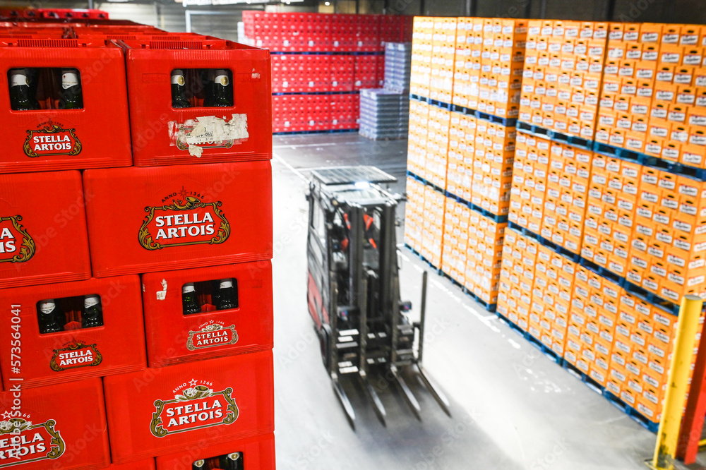 Brasserie AB Inbev Jupiler Stella Artois Jupille Belgique Biere boisson ...