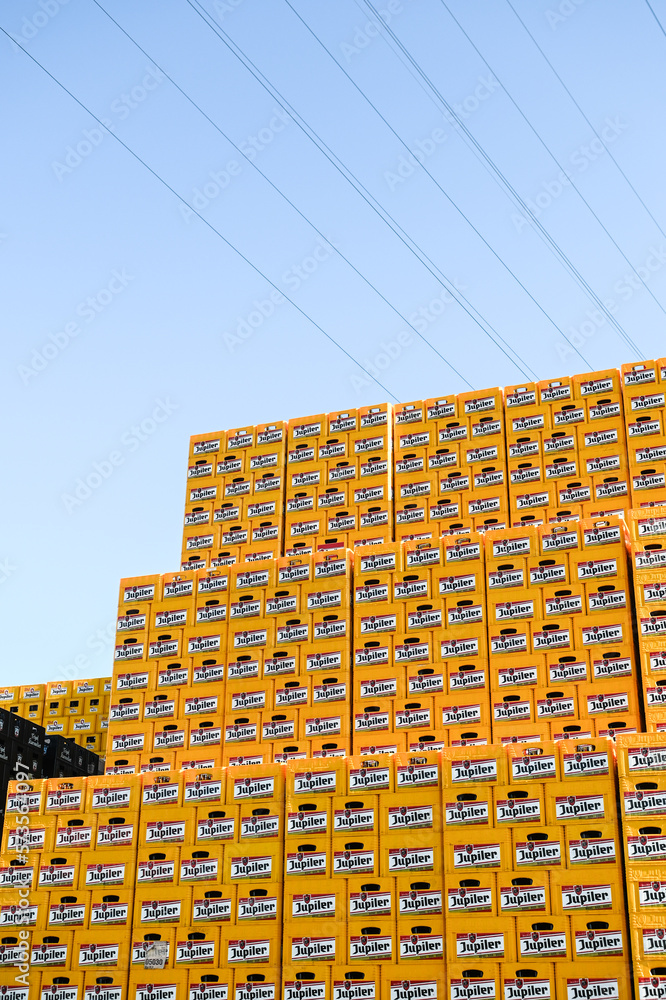 Brasserie AB Inbev Jupiler Stella Artois Jupille Belgique Biere boisson ...