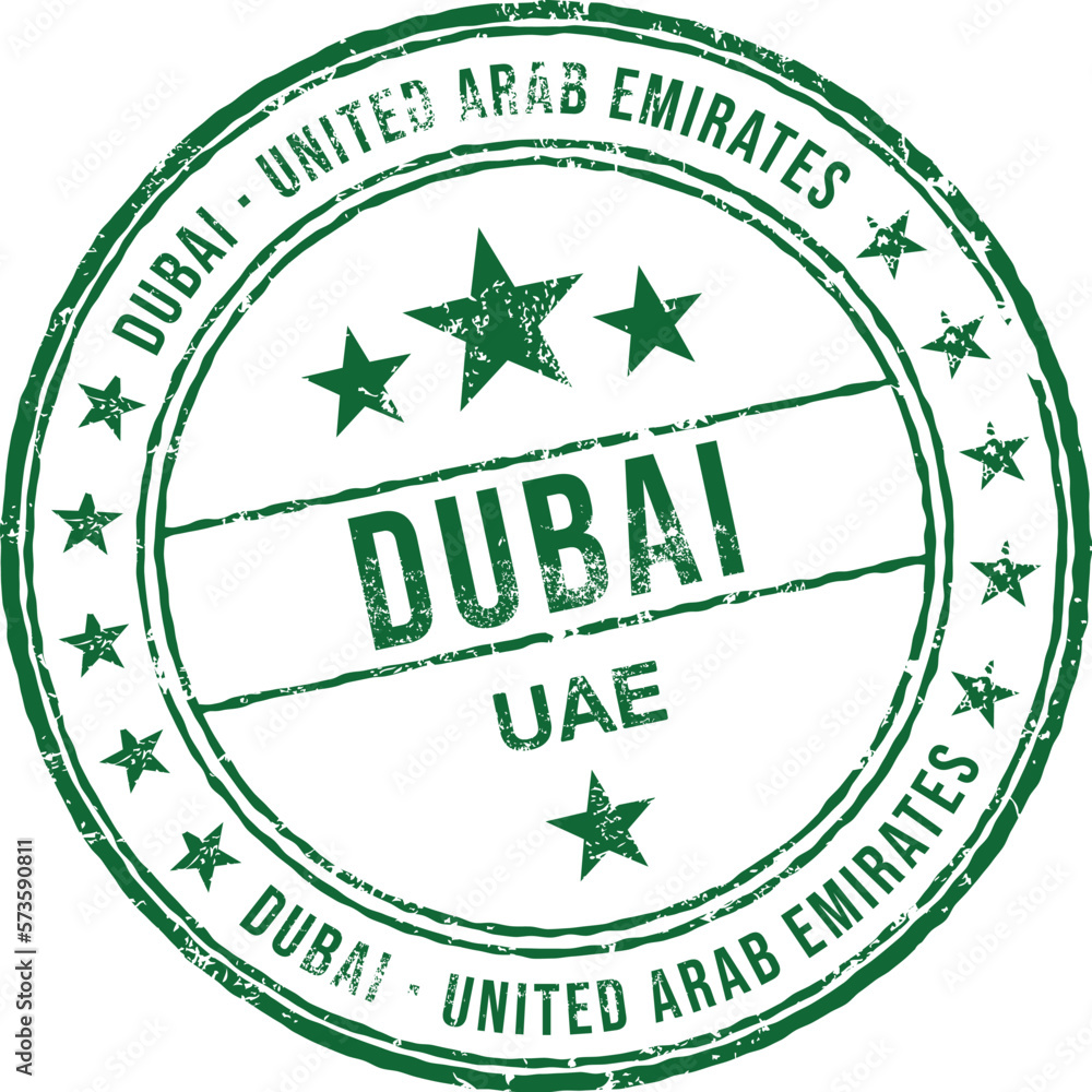 Poster Dubai, United Arab Emirates Stamp – Wall Art | UkPosters