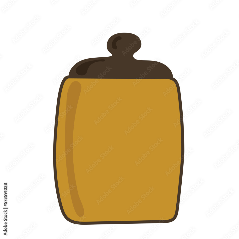 Big ceramic Jars for bulk and liquid products with ceramic cover. glass ...
