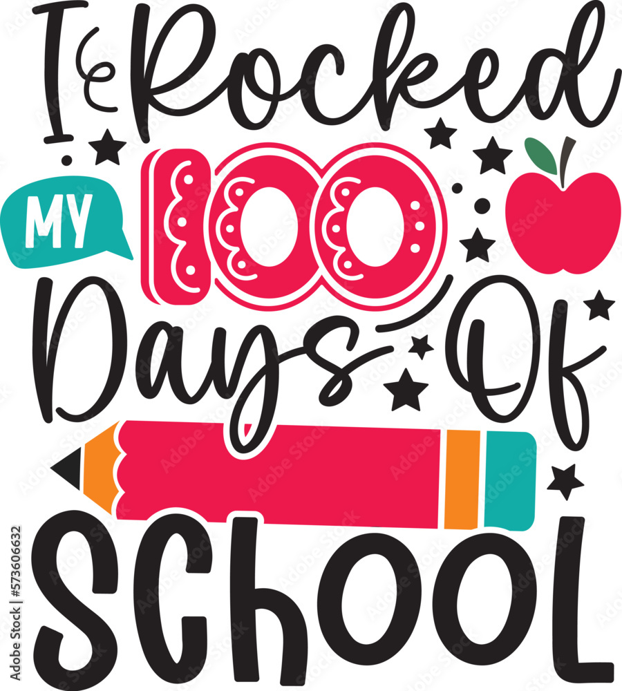 100 Days of School SVG Bundle, 100 Days SVG, Teacher svg, School svg ...