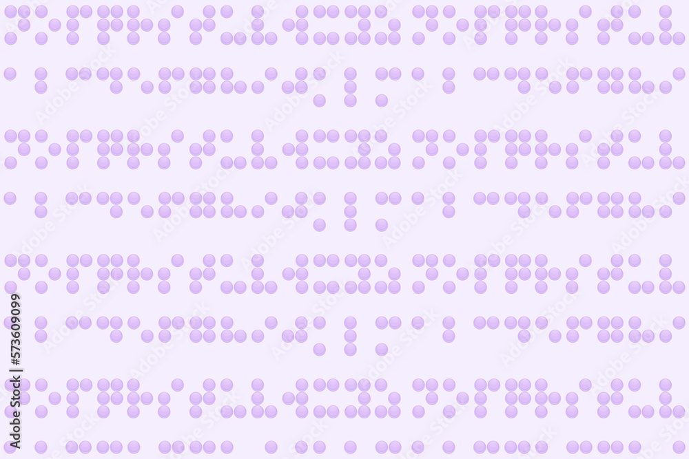 Simple background using the alphabet written in braille, reading for ...