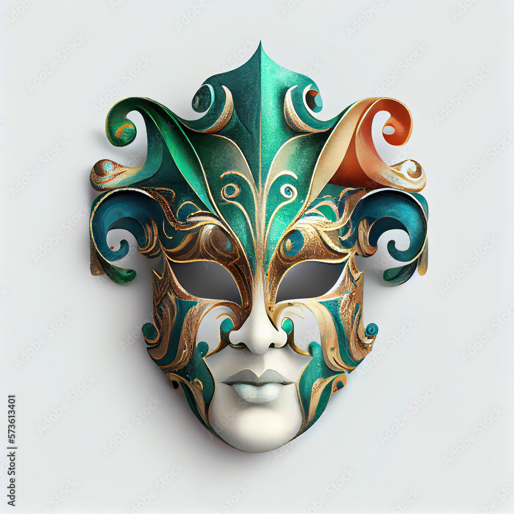 A 3D carnival mask is a perfect combination of tradition and innovation ...