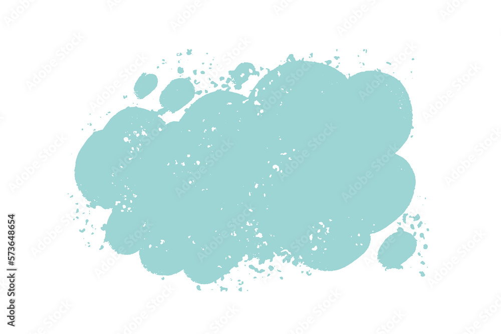 Hand drawn textured speech bubble background. Cloud shape backdrop ...