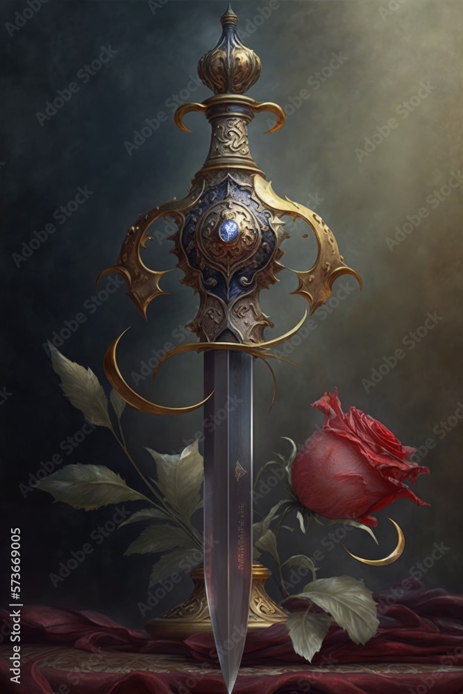 elegant and refined rapier, favored by noble and skilled swordsmen for ...