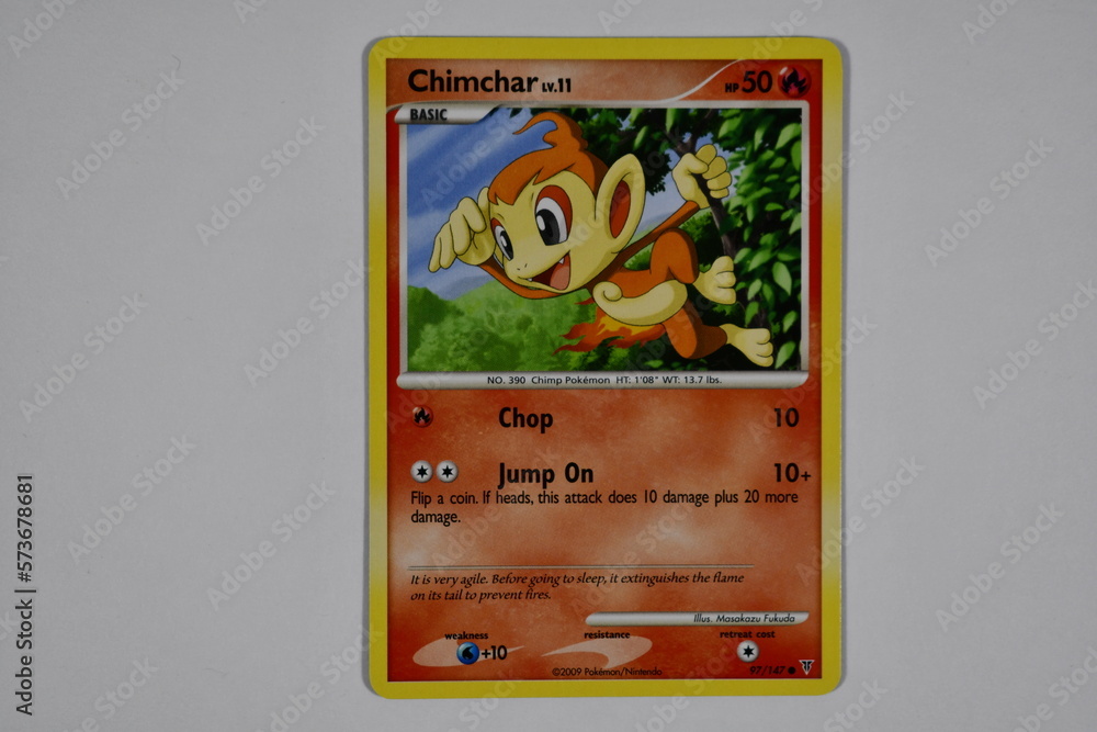 Chimchar Card