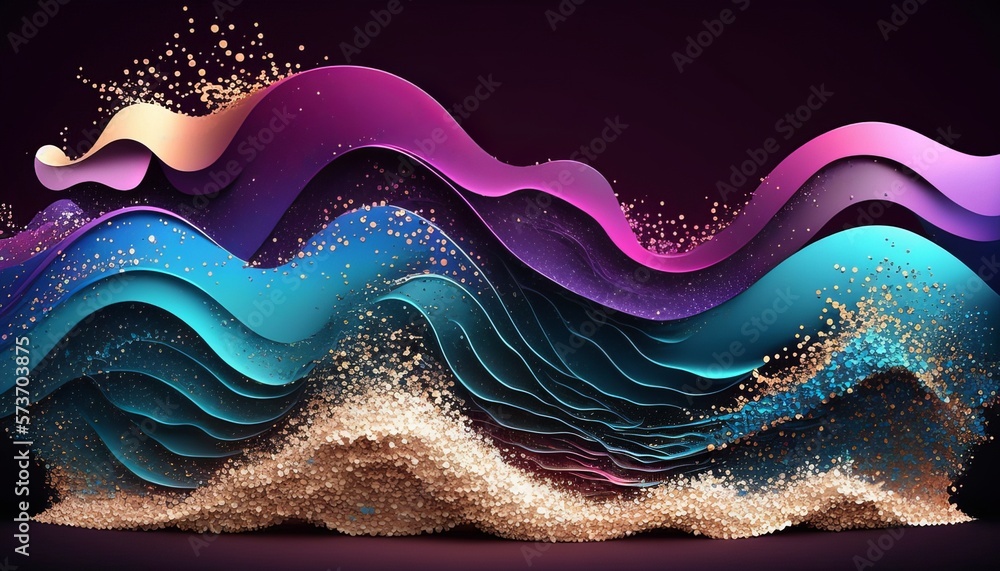 Abstract black background. UI UX Design. Creative your project Stock ...