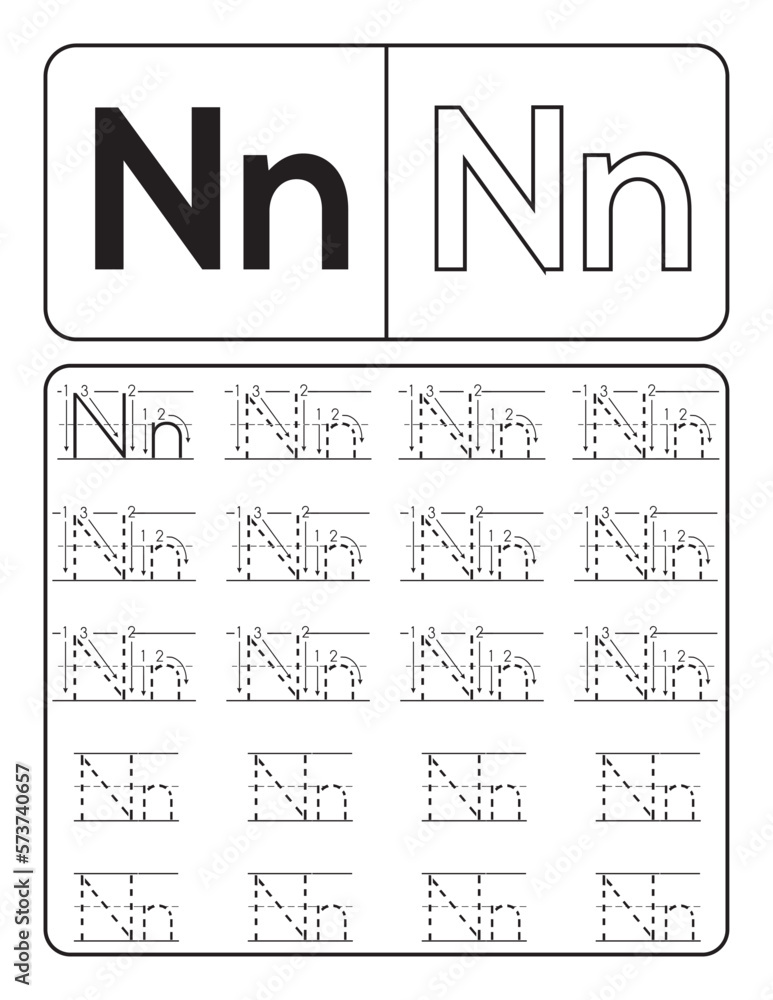 alphabet tracing. Alphabet letters tracing worksheet with all alphabet ...