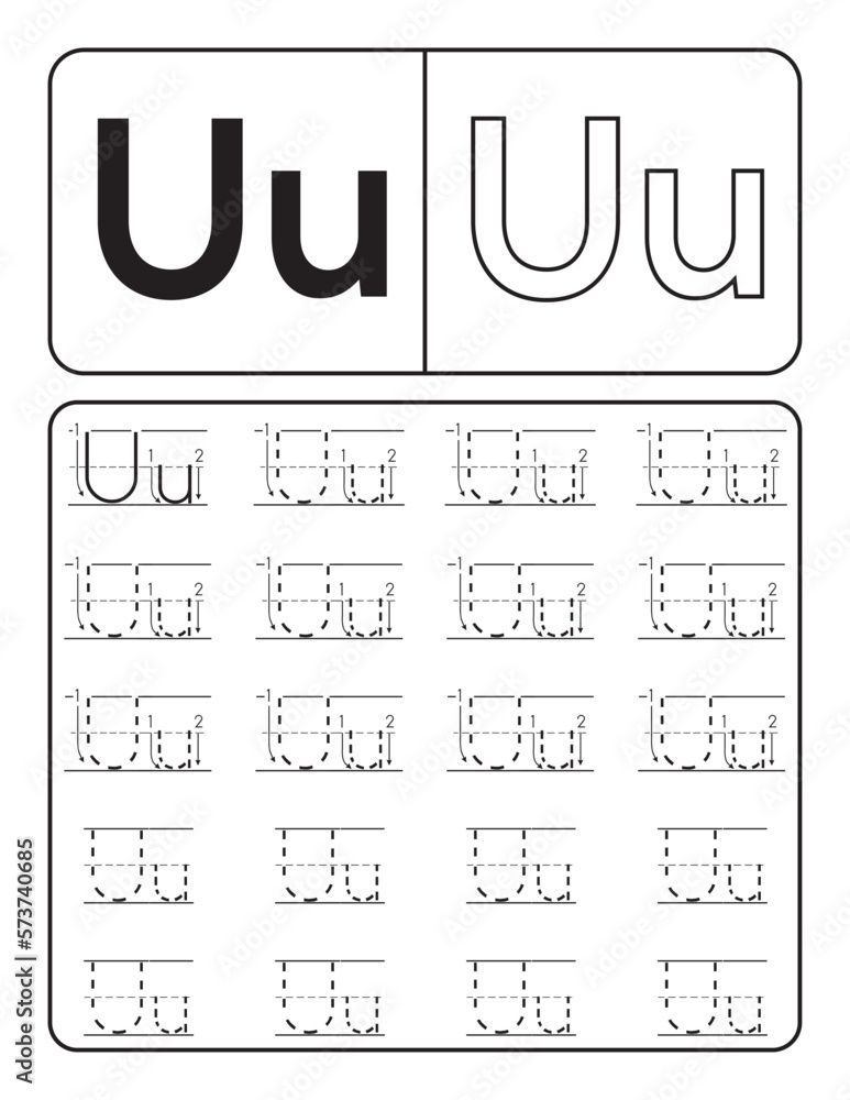 alphabet tracing. Alphabet letters tracing worksheet with all alphabet ...