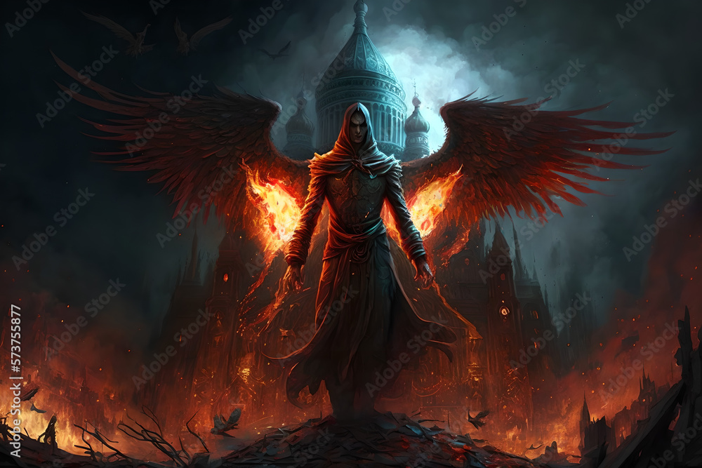 An angel of revenge and fury from ukraine comes to burn down the ...