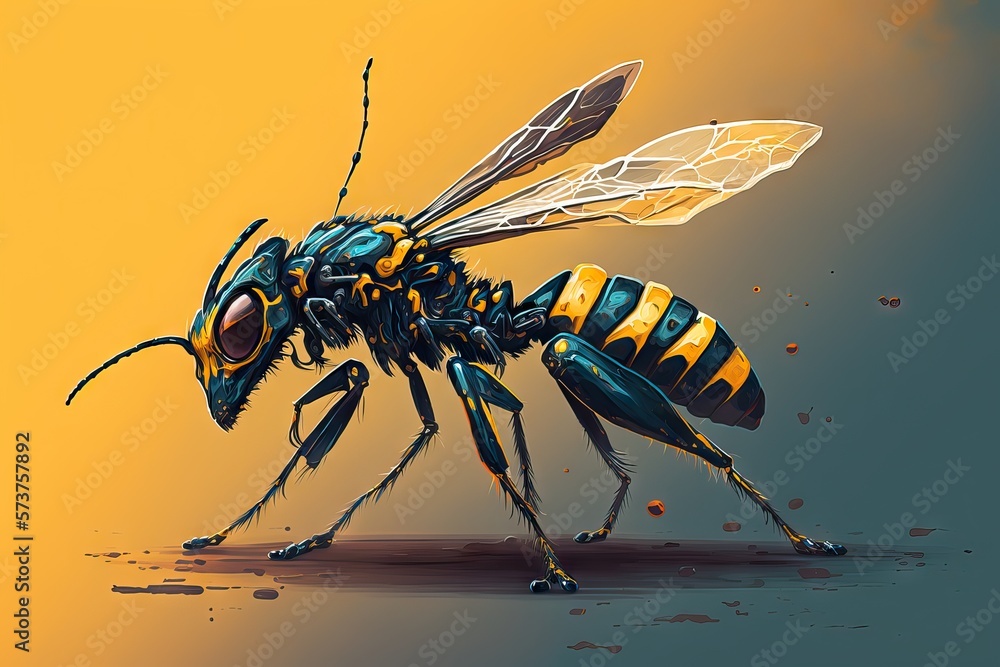 Killer Wasp Design, remembering the hard side of the nature, with ...