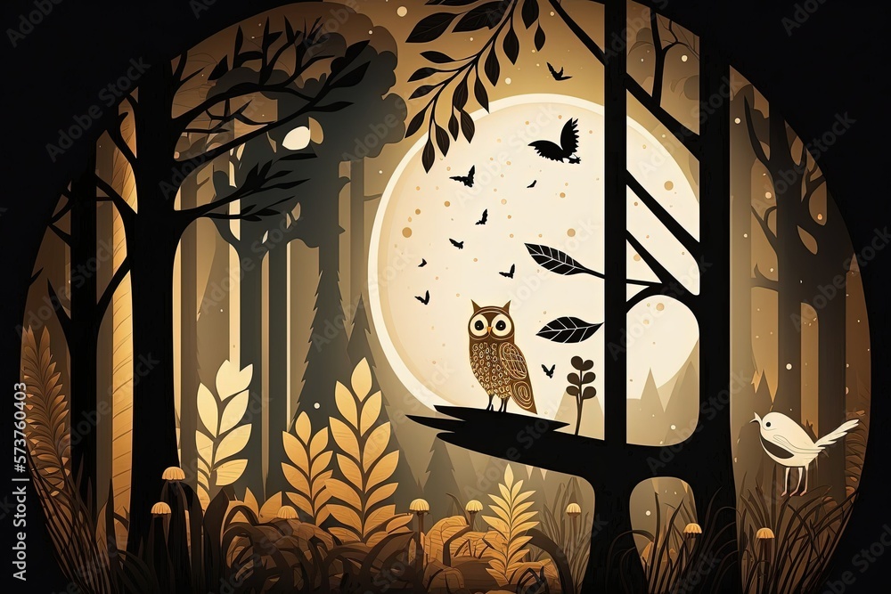 Imagine a pine forest straight out of a fairy tale, complete with a ...