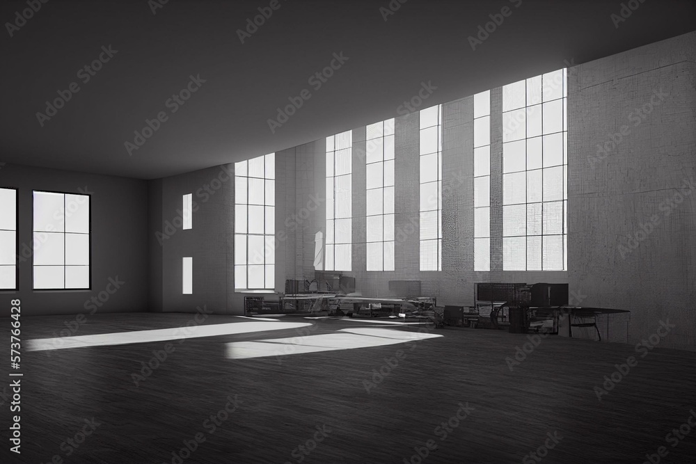 Conceptual visualization of the BIM model utilities of the building at ...