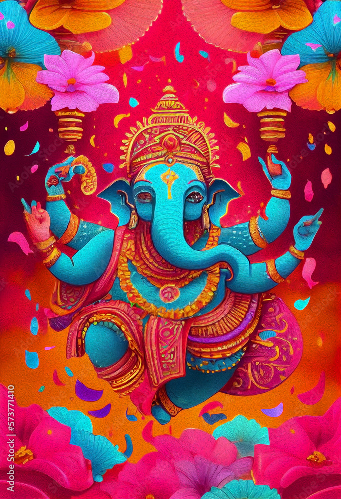 Ganesha illustration, Ganesh Chaturthi, Ganesh, Ganesha, Lord Ganesh ...