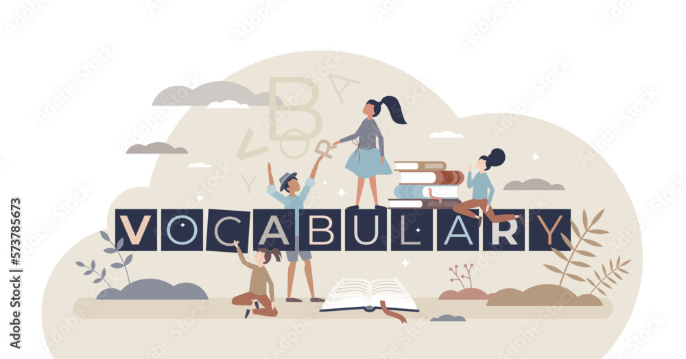 Vocabulary and word count in daily speech and language tiny person ...