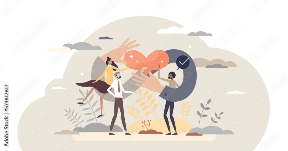 Strong community and connection between races and genders tiny person ...