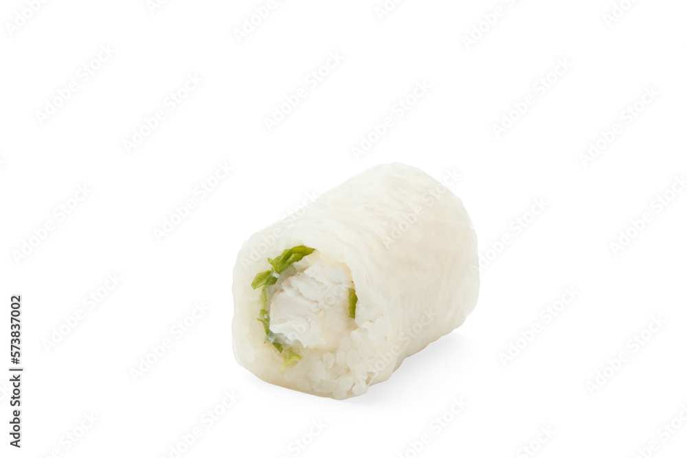 Sushi is a traditional Japanese dish, consisting of a vinegary rice ...