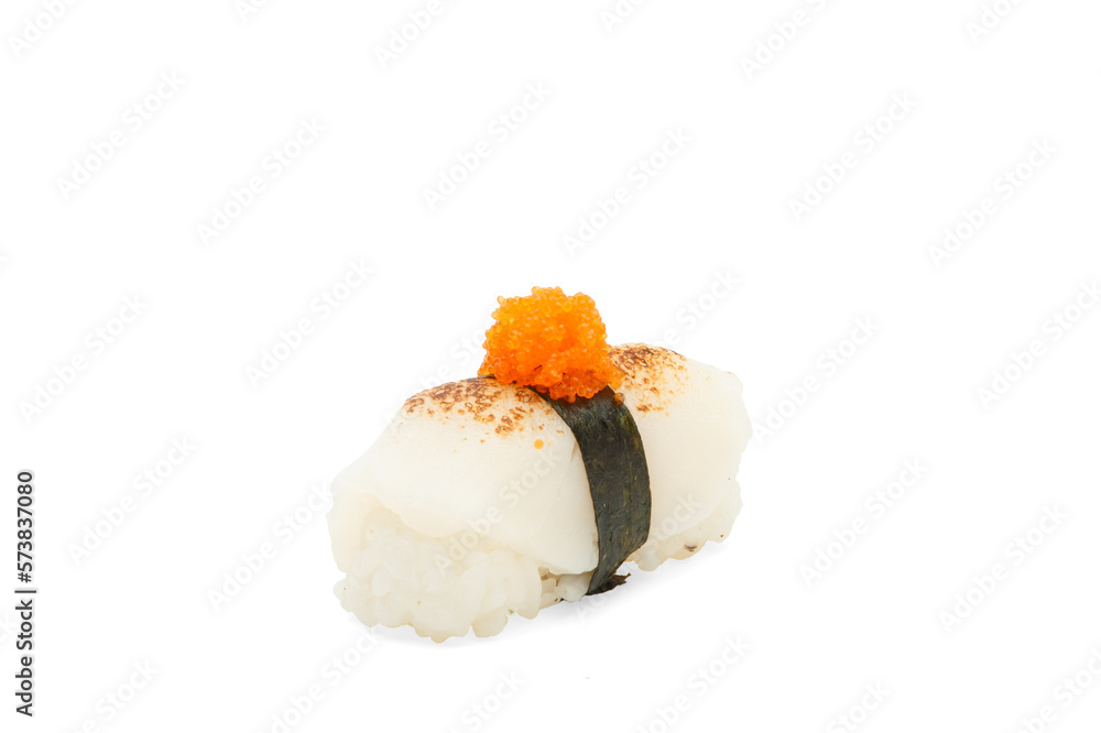 Sushi is a traditional Japanese dish, consisting of a vinegary rice ...