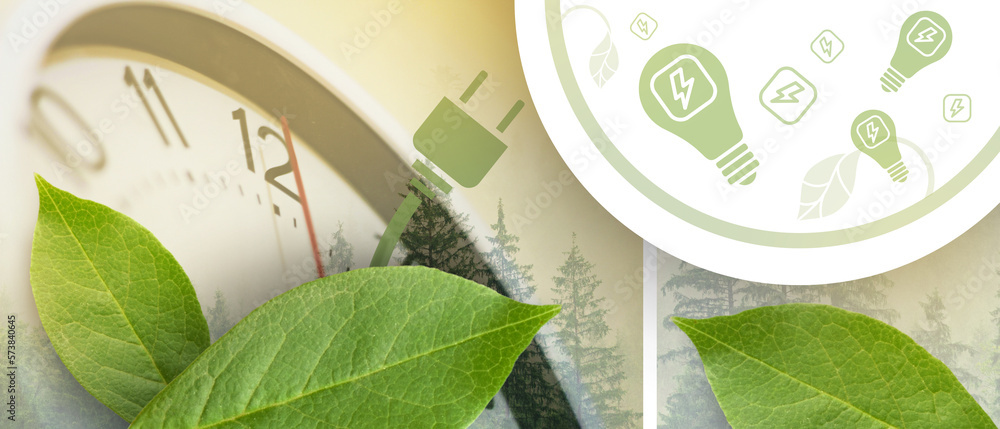 Changing environment background with time concepts and modifications to ...