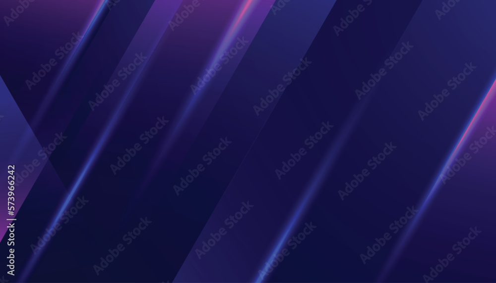 Dark Blue with Geometry Shape and Light Lines, Futuristic Background ...