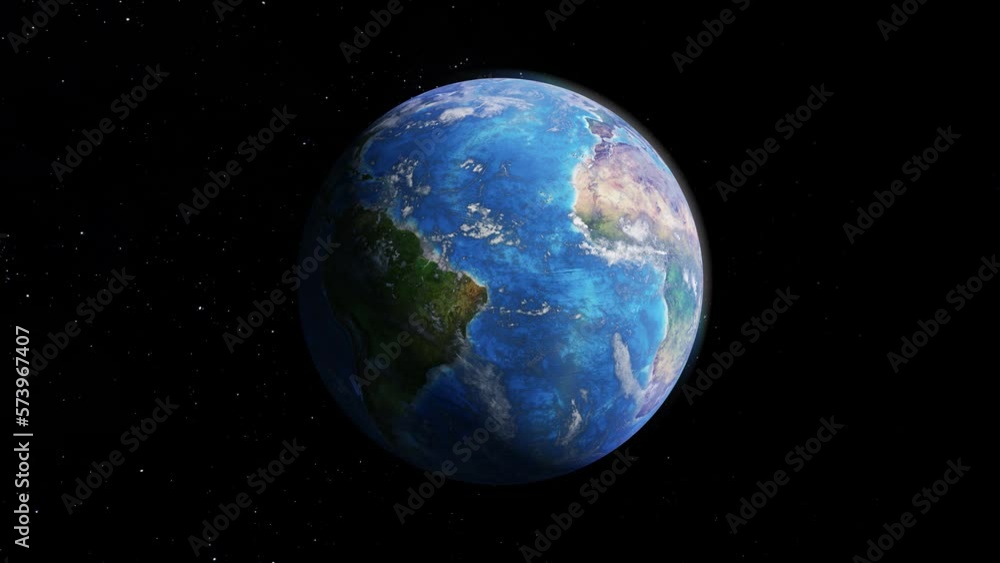 Video „Realistic Earth Zoom Animation showing the Border of the United ...