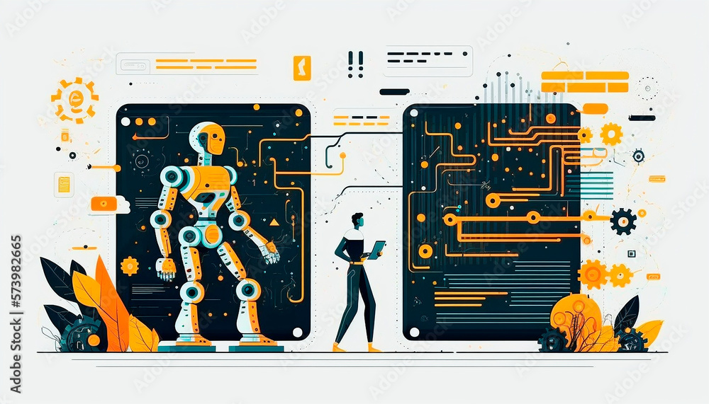 Artificial Intelligence Data Algorithm Tiny Person Concept Technology