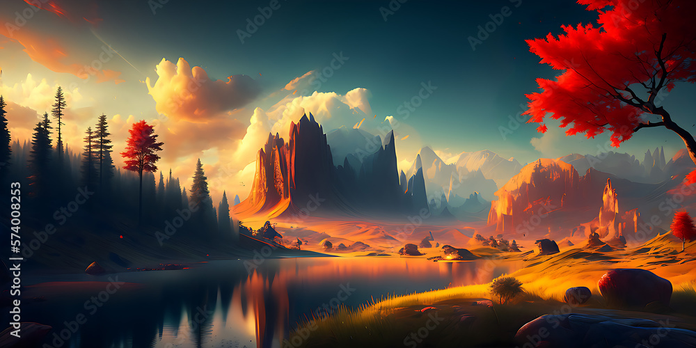Concept Art Landscape Wallpaper