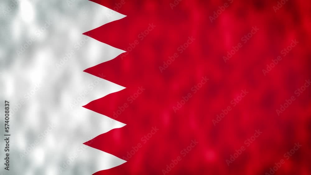 Flag of Bahrain. Bahrain Flag Seamless Loop. 3D animation. Manama, Bahrain. Stock Video | Adobe ...