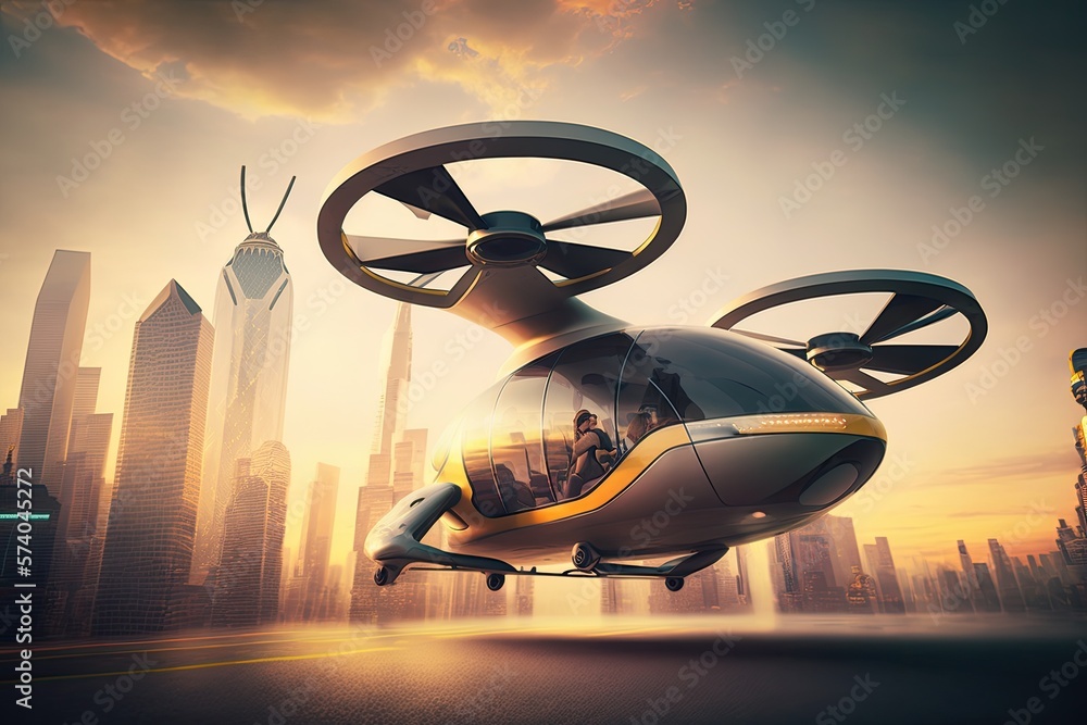Urban air mobility, air taxi, UAM, Passenger Autonomous Aerial Vehicle ...