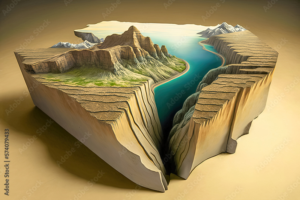 Breaks in the Earth's surface are known as tectonic faults, and they ...