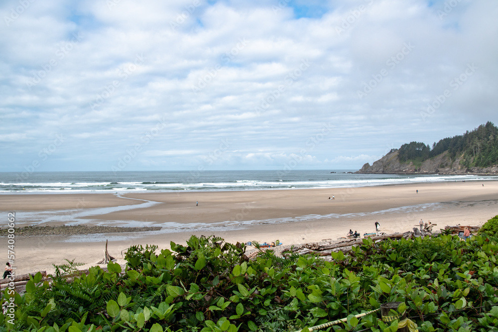 Short Sands Beach in Oswald West State Park along the Oregon Coast ...