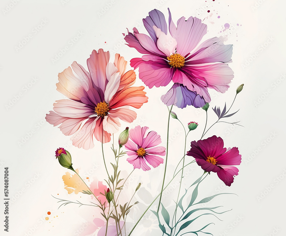 Cosmos Flower Wallpaper