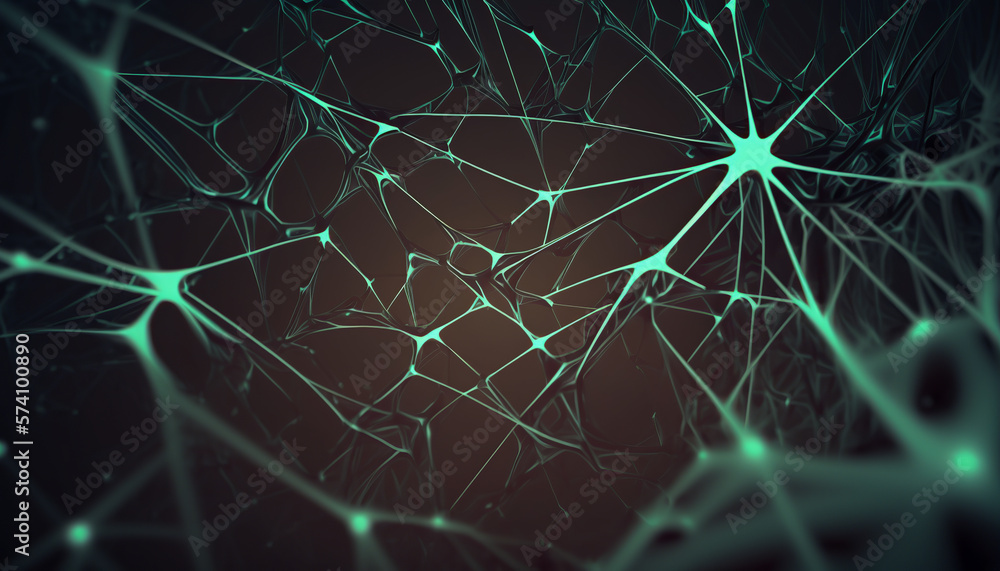 brain, neuron, web, signal, electricity, light, texture, fractal ...