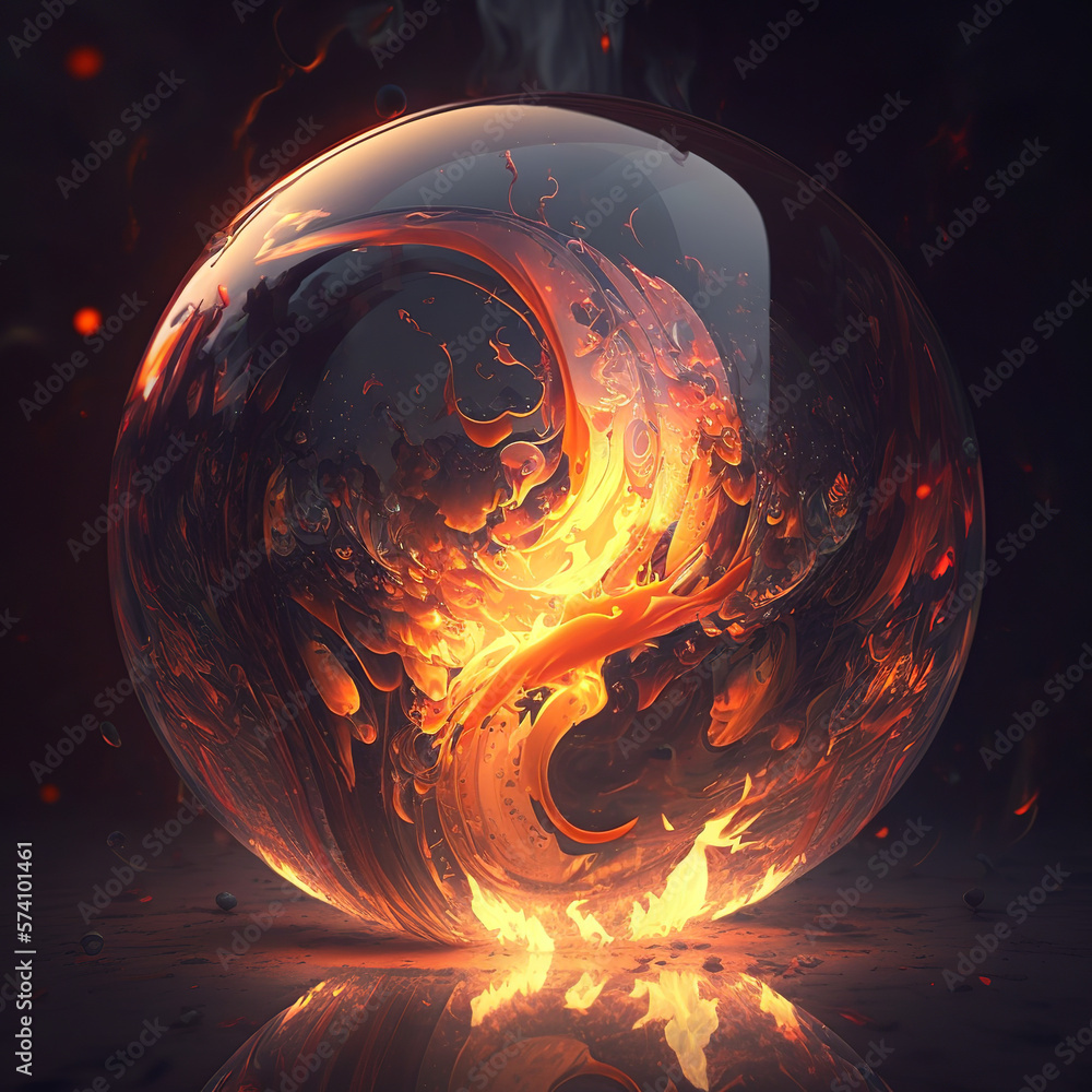 fire, flame, burning, ball, light, earth, hot, sphere, burn, planet ...