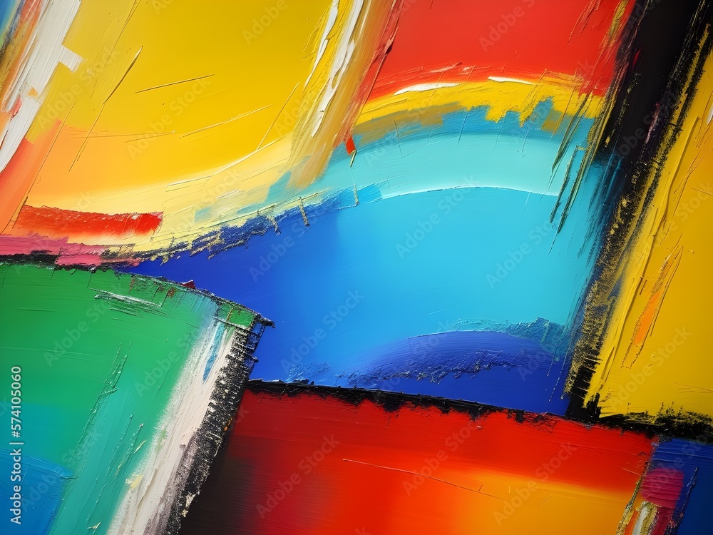 texture painting. Abstract art background. oil on canvas. Rough strokes ...