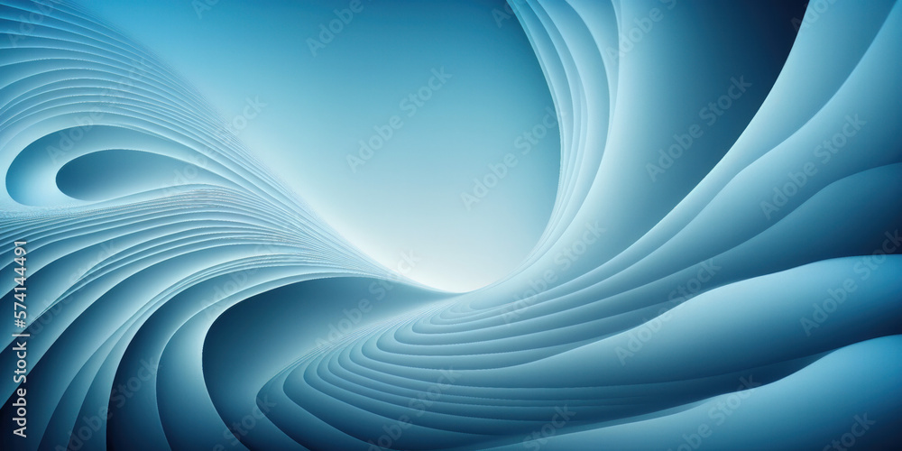 Abstract For Moving Blue Wave Background Stock Illustration | Adobe Stock