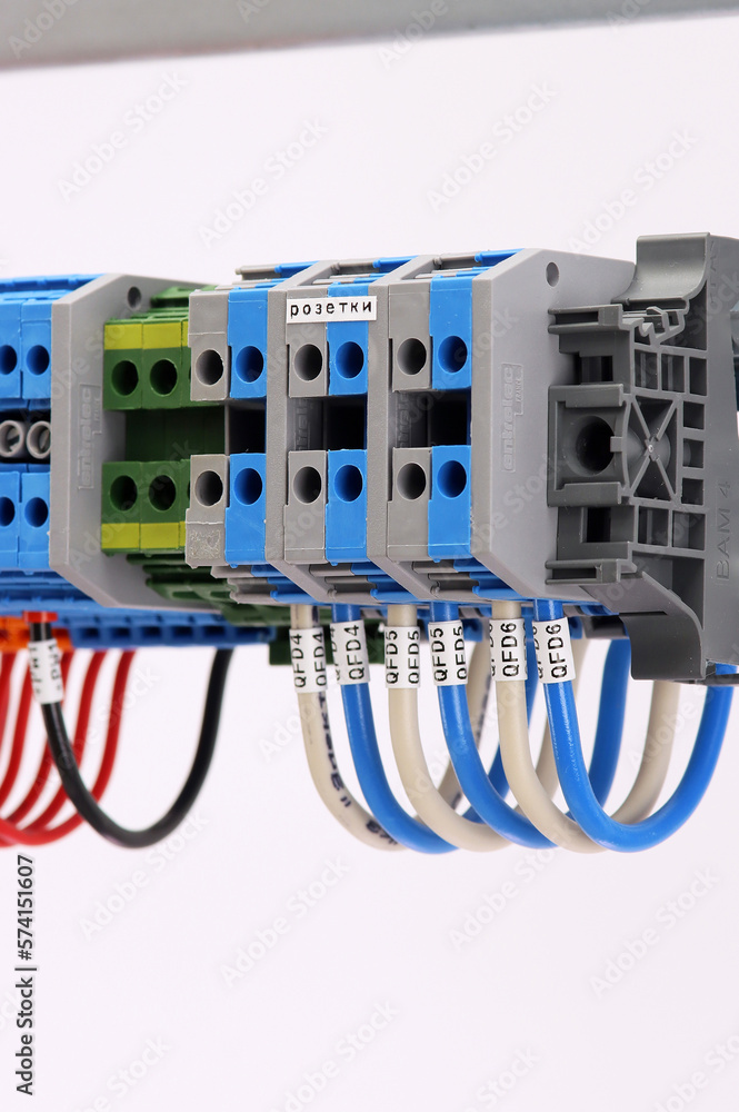 ABB Electrical terminals for connecting electrical copper wires in the ...
