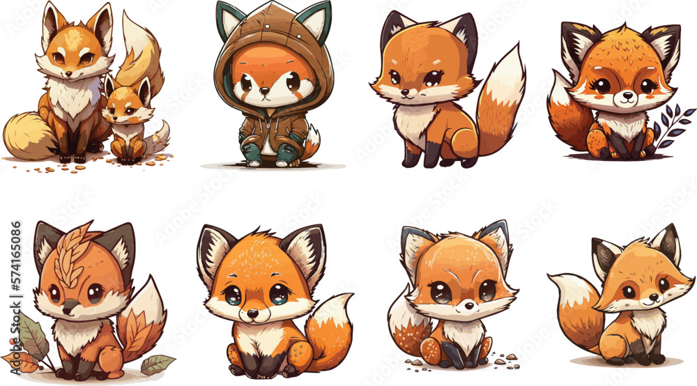 Cute Fox Chibi