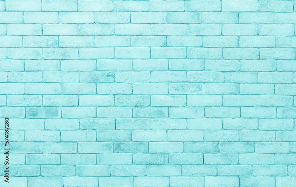 Blue brick concrete stone texture for background in wallpaper. Brick ...