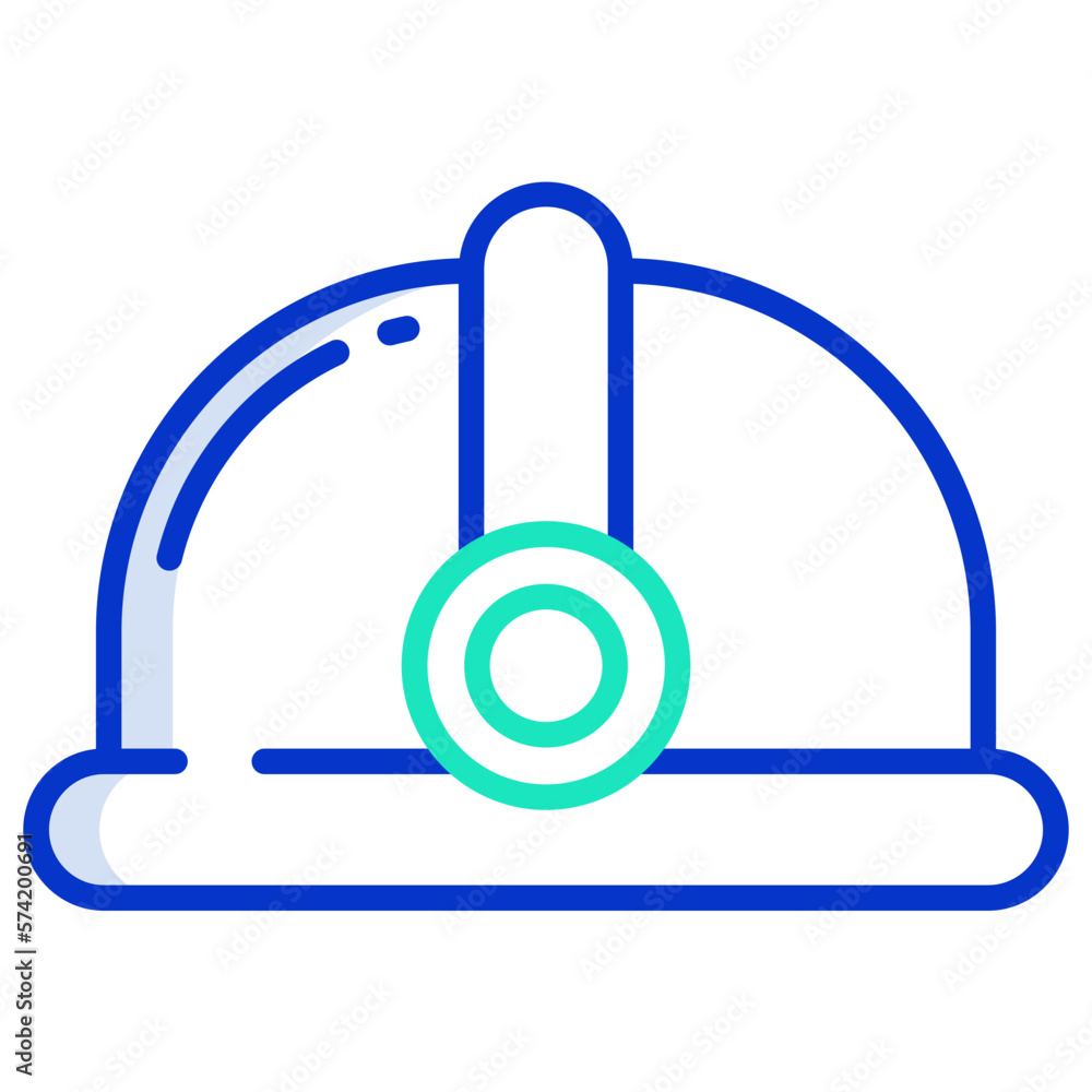 Engineering helmet icon Stock Vector | Adobe Stock