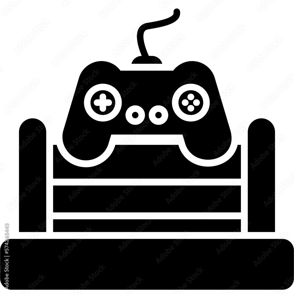 Fighting Game Icon Stock Vector | Adobe Stock