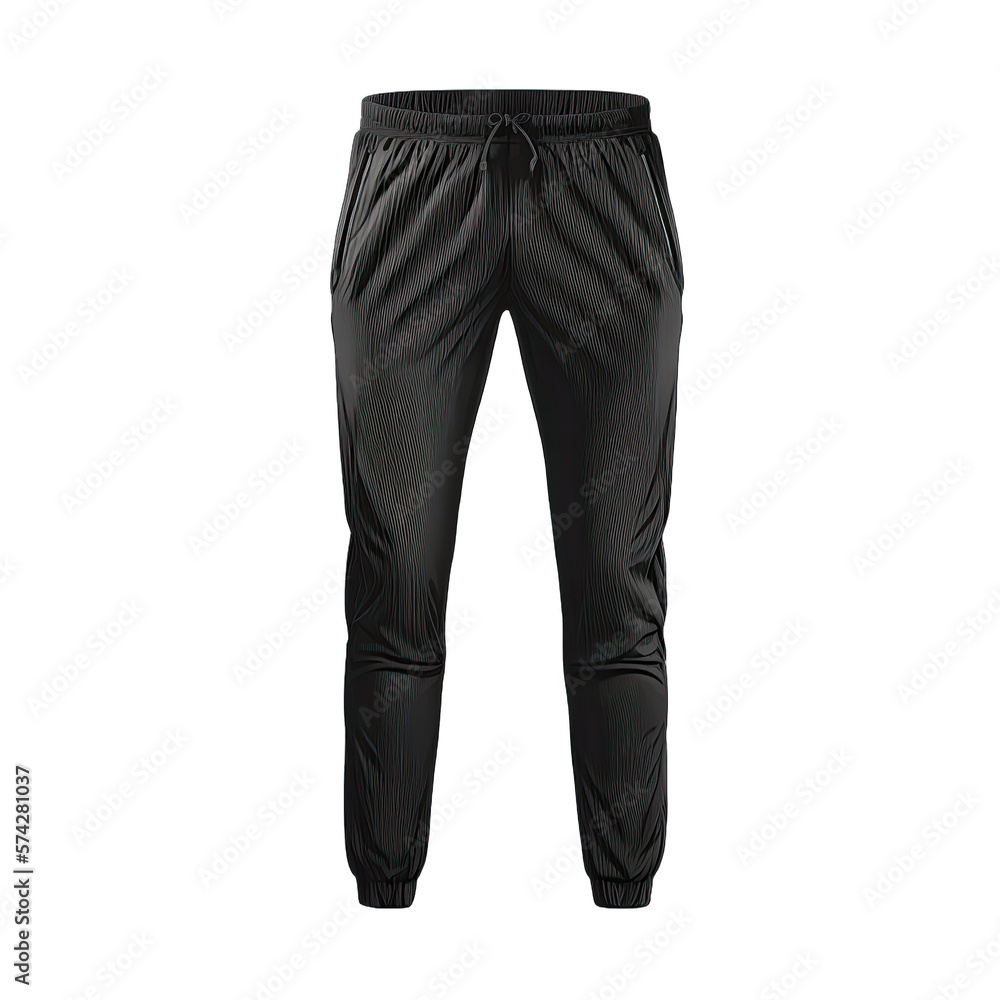 Trouser pant mockup, isolated on transparent background. Trouser pant ...