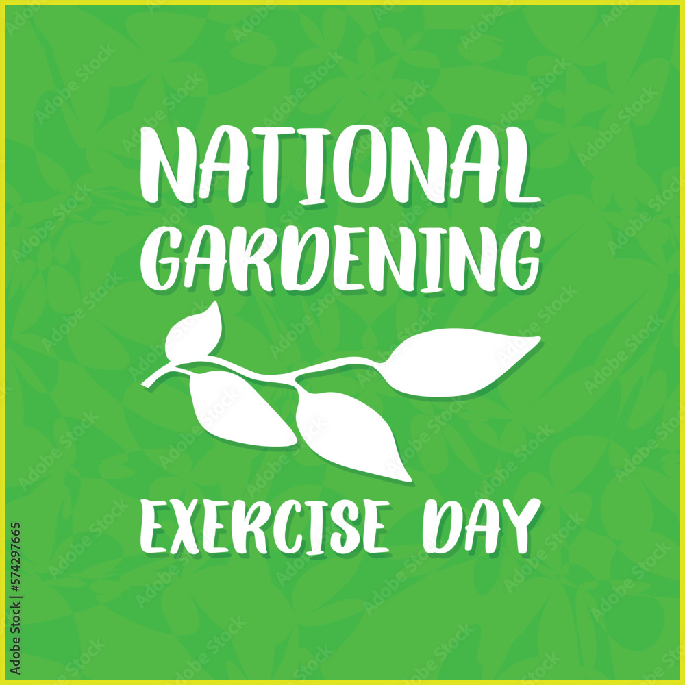 National Gardening Exercise Day | Fasci Garden