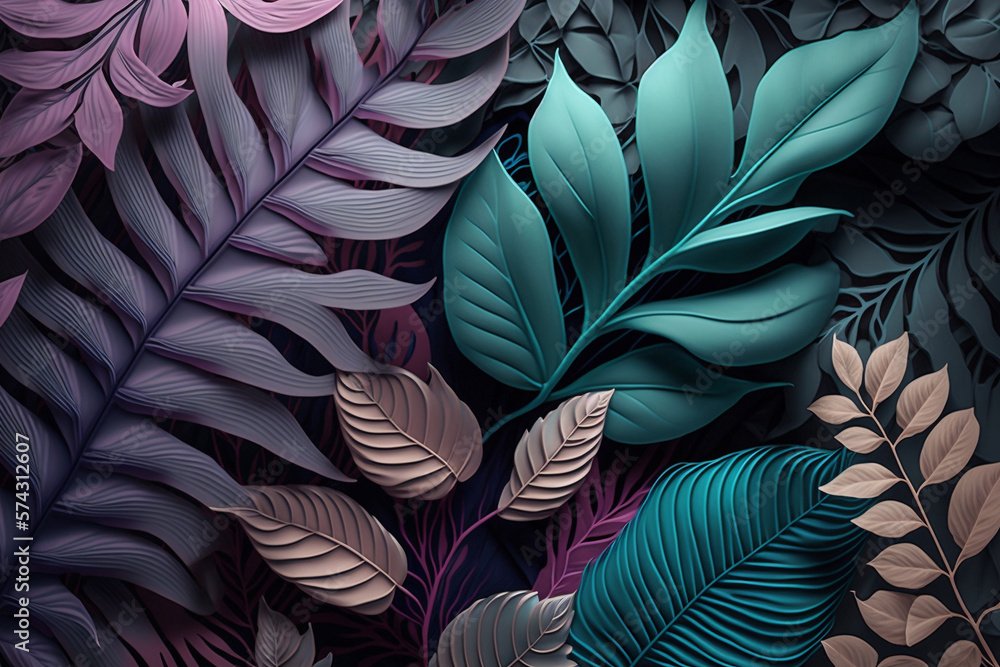 Tropical Pattern Wallpaper Hd