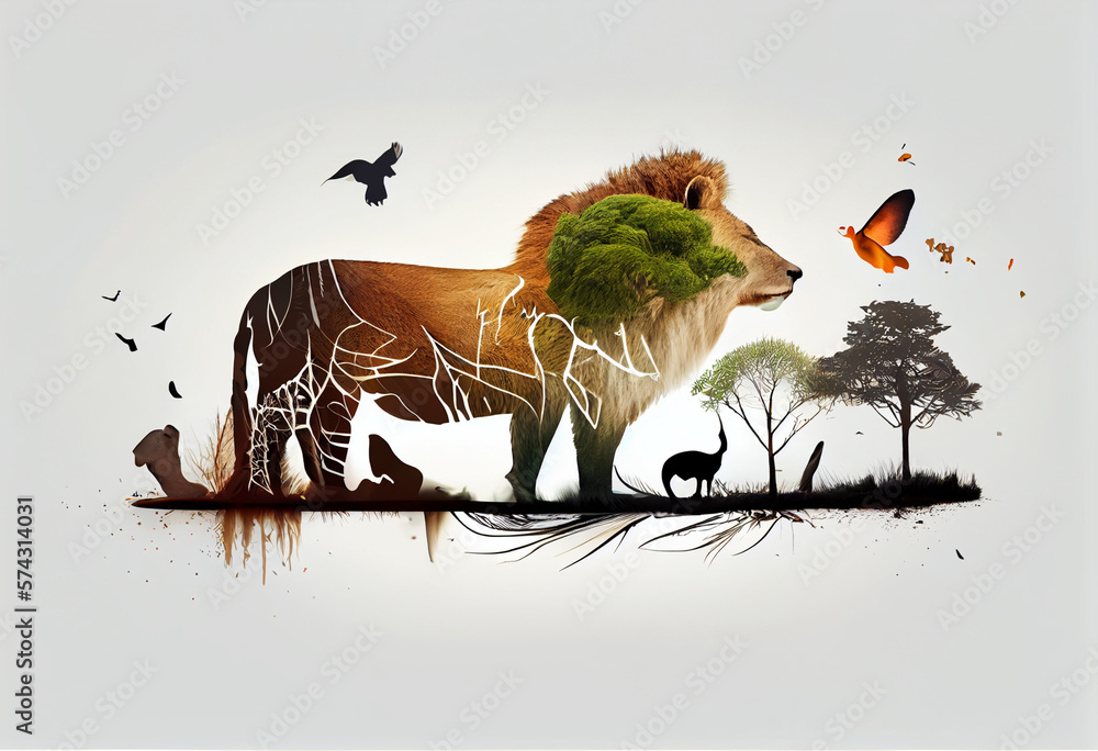 Wildlife Conservation Day Wild animals to the home. Or wildlife ...