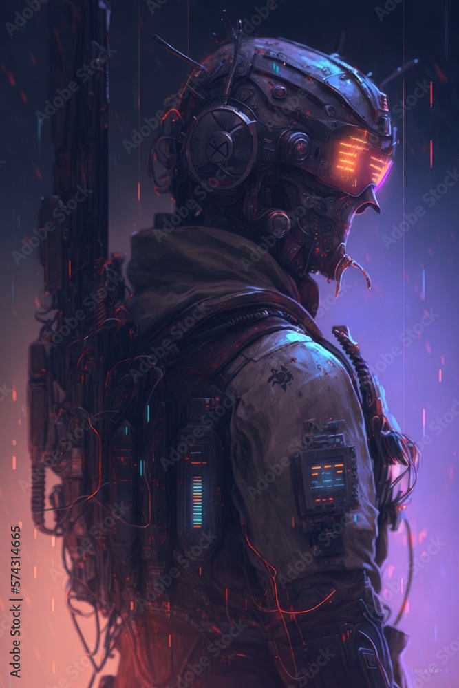 Futuristic Mercenary