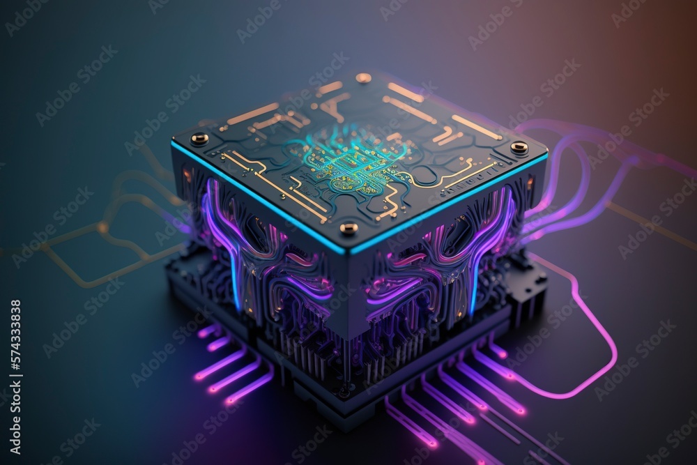 precision neural circuit connected with artificial intelligence central ...